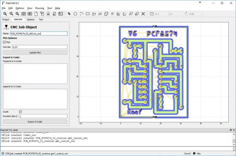 Design and mill PCB: Easy and Cheap (FlatCam) – Part 3 – Renzo Mischianti