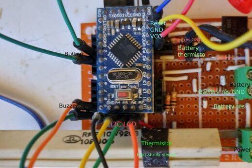 Checking Battery Capacity with Arduino: Temperature Monitoring and Type ...