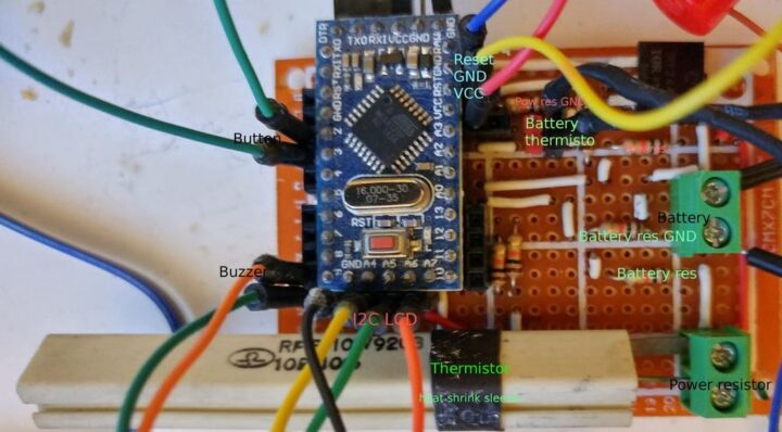 Checking Battery Capacity With Arduino Temperature Monitoring And Type
