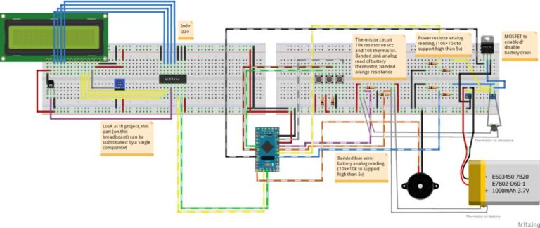 Checking Battery Capacity with Arduino: Temperature Monitoring and Type ...