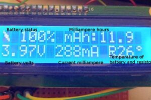 Checking Battery Capacity with Arduino: Temperature Monitoring and Type ...