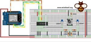 PCF8574 i2c digital I/O expander: Arduino, esp8266 and esp32, rotary ...
