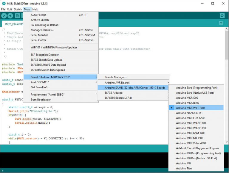 Arduino Samd Nina Pinout Specs And Arduino Ide Configuration 1
