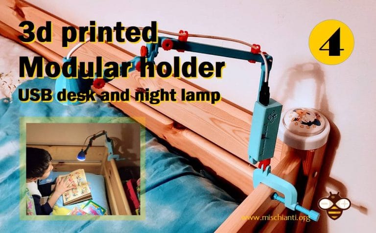 3D Printed Modular Holder System: desk and night USB lamp – 4 – Renzo ...