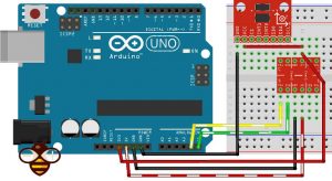 GY-291 ADXL345 i2c spi accelerometer with interrupt for esp32, esp8266, stm32 and Arduino ...