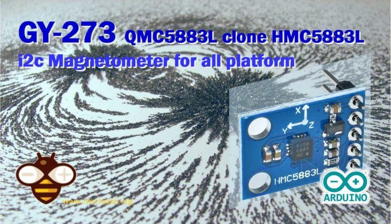 GY-273 QMC5883L clone HMC5883L magnetometer for Arduino, esp8266 and ...