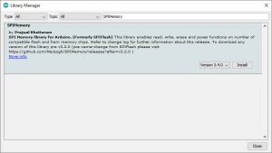 STM32: add SPI flash memory with FAT FS – Renzo Mischianti