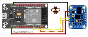 BNO055 for esp32, esp8266, and Arduino: wiring and advanced Bosch ...