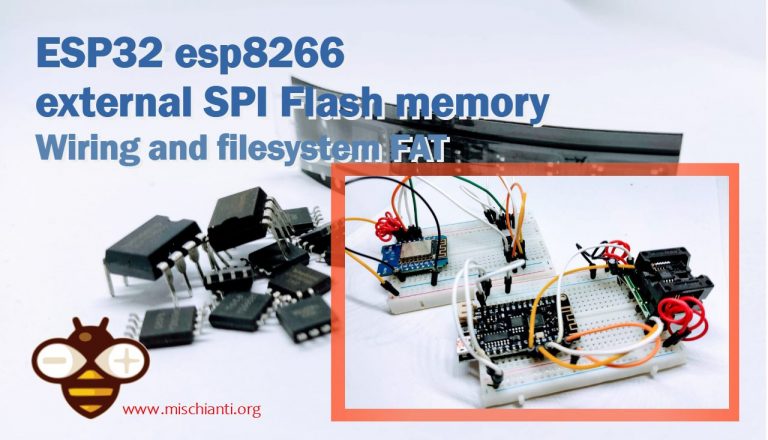 Esp32 And Esp8266 Fat Filesystem On External Spi Flash Memory Renzo