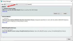 BNO055 for esp32, esp8266, and Arduino: wiring and advanced Bosch library – 2 – Renzo Mischianti