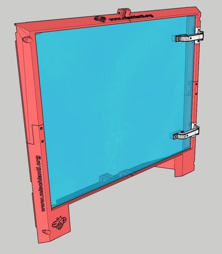 FlyingBear Ghost 5 enclosure: front cover/door – Renzo Mischianti