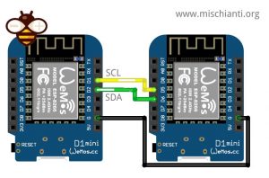i2c esp8266: how to, network 5v, 3.3v, speed and custom pins – Renzo Mischianti