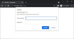 ESP32 OTA update with Web Browser: firmware, filesystem and authentication – 1 – Renzo Mischianti