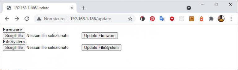 Esp32 Ota Update With Web Browser Firmware Filesystem And