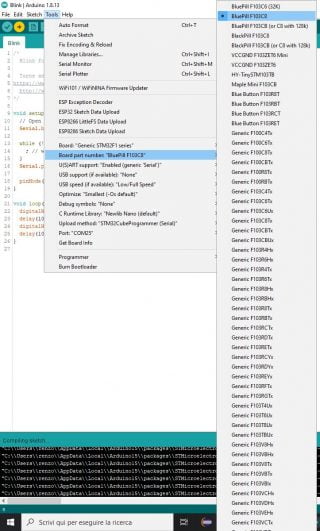 Stm32f1 Pinout Specs And Arduino Ide Configuration Stm32duino And Stmicroelectronics 1