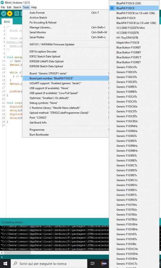 Stm32f1 Pinout Specs And Arduino Ide Configuration Stm32duino And Stmicroelectronics 1