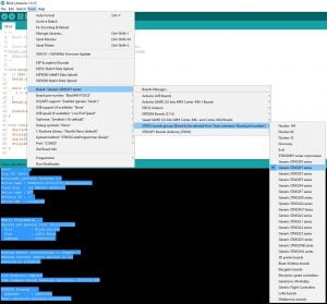 Arduino IDE Arduino SMT official select stm32f1 board series – Renzo Mischianti