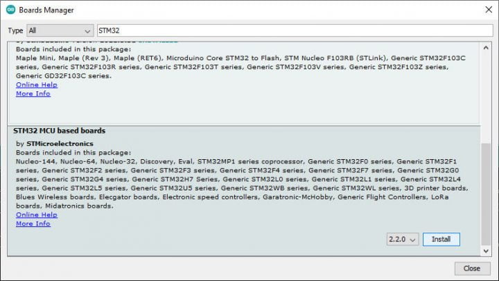 Stm32f1 Pinout Specs And Arduino Ide Configuration Stm32duino And Stmicroelectronics 1