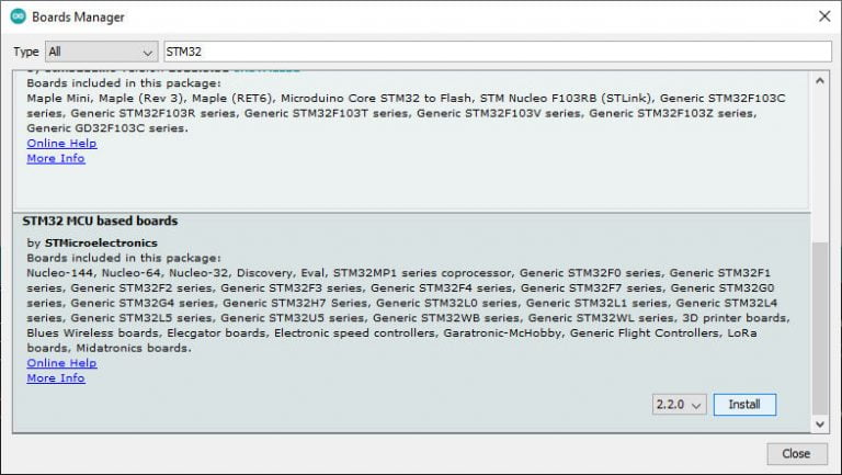 Stm32f1 Pinout Specs And Arduino Ide Configuration Stm32duino And Stmicroelectronics 1