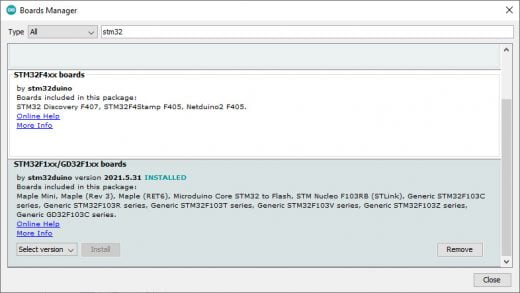 Stm32f1 Pinout Specs And Arduino Ide Configuration Stm32duino And Stmicroelectronics 1 6936