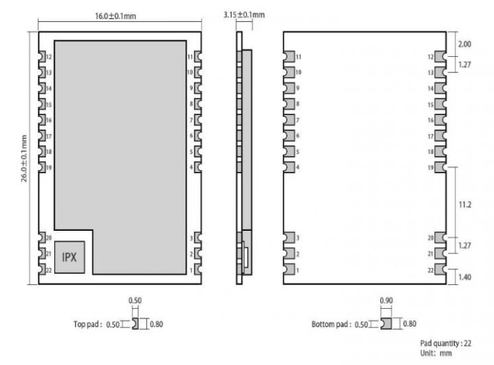 E22-900M22S Wiring (DIO1, DIO2, and BUSY) – Renzo Mischianti