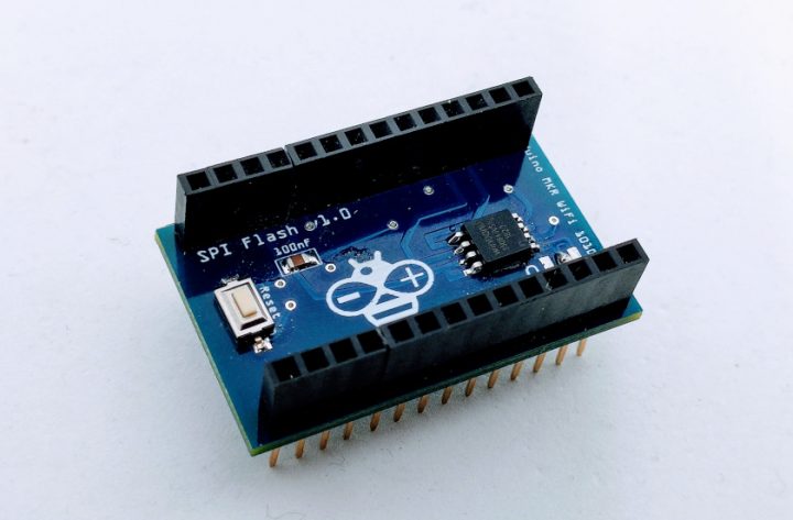 Arduino MKR WiFi 1010 SPI Flash memory shield – Renzo Mischianti