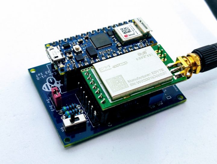 Arduino NANO 33 IoT Ebyte LoRa Exx shield – Renzo Mischianti