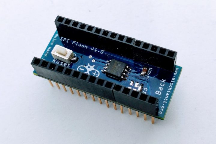 Arduino NANO 33 IoT SPI Flash memory shield – Renzo Mischianti