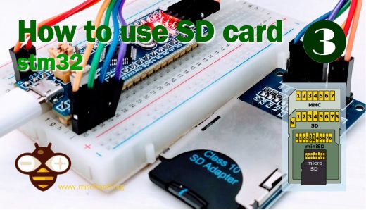 How to use SD card with stm32 and SdFat library – Renzo Mischianti