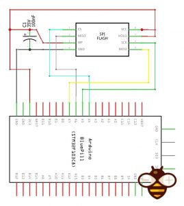 STM32: add SPI flash memory with FAT FS – Renzo Mischianti
