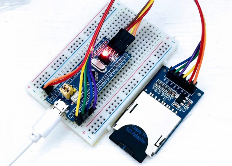How To Use Sd Card With Stm32 And Sdfat Library Renzo Mischianti
