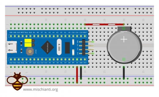 STM32: internal RTC, clock and battery backup (VBAT) – Renzo Mischianti