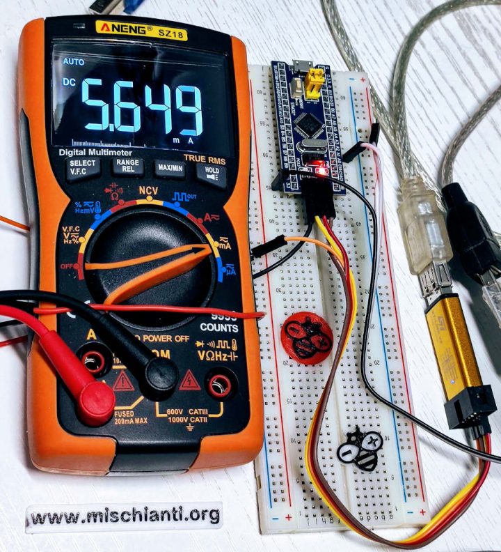 Stm32 Power Saving Stm32f1 Blue Pill Manages Clock And Frequencies 1 Renzo Mischianti