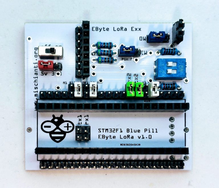Ebyte LoRa E32 with STM32: WOR (wake on radio) and new STM32 shield – 9 ...