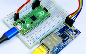 Raspberry Pi Pico and rp2040 board: ethernet w5500 with plain (HTTP ...