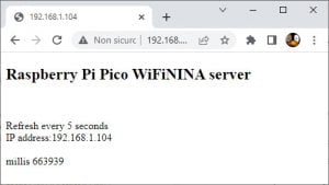 Raspberry Pi Pico, and other rp2040 boards: WiFiNINA with ESP32 WiFi Co-Processor – Renzo Mischianti