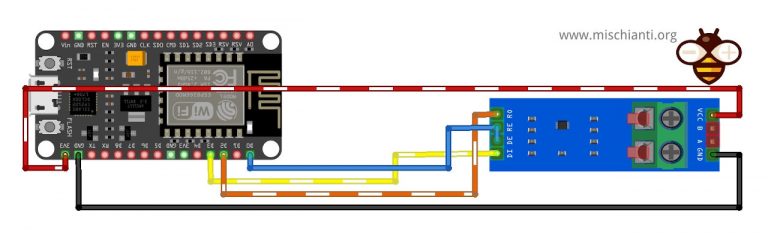 How To Interface Arduino Esp8266 Or Esp32 To Rs 485 Renzo Mischianti