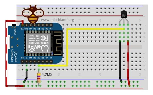 Dallas Ds18b20 With Esp32 And Esp8266 All Onewire Topologies Long Stubs And More Devices