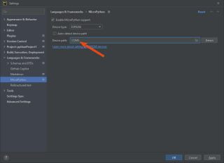 MicroPython with esp8266 and esp32: flashing firmware and using PyCharm IDE – 3 – Renzo Mischianti