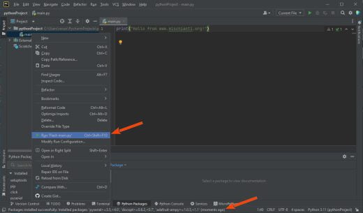 MicroPython with esp8266 and esp32: flashing firmware and using PyCharm IDE – 3 – Renzo Mischianti