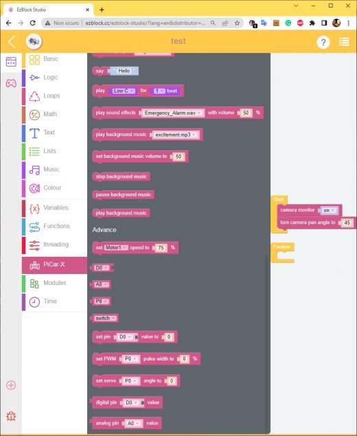 Building and programming PiCar-X: getting started with your robot car ...