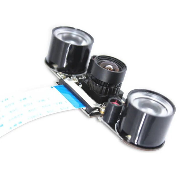 Night Vision on Raspberry Pi: TS7-Pro Display, PiPower & DIY 3D Printed ...