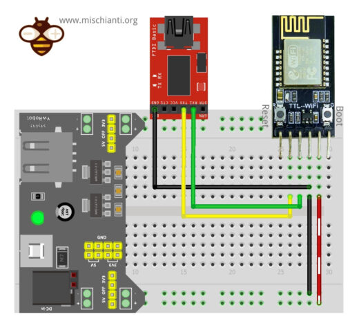 Wifi Remote Debugging Of An Arduino With Dt 06 Renzo Mischianti