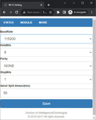 WiFi remote debugging of an Arduino with DT-06 – Renzo Mischianti