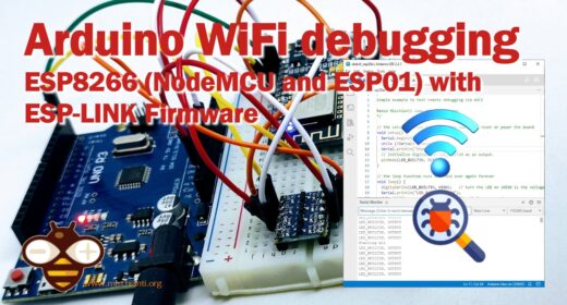 Remote WiFi debugging on Arduino Using ESP8266 (NodeMCU and ESP01) with ESP-LINK Firmware ...