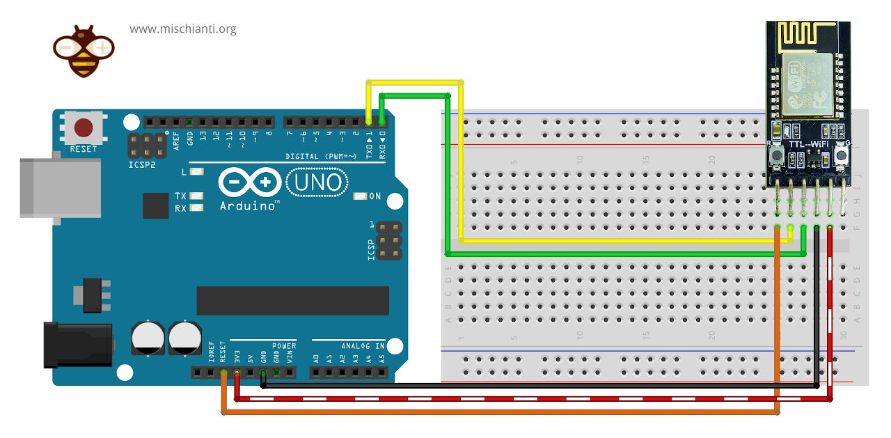 Program Arduino Uno Remotely Via Wifi With Dt 06 Esp Link Firmware Renzo Mischianti