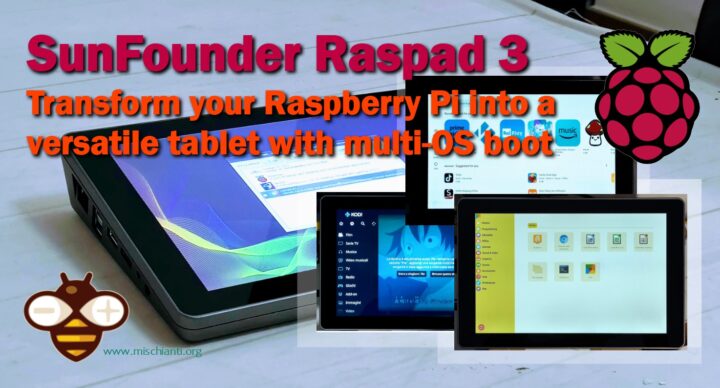 Raspad 3 Transform Your Raspberry Pi Into A Versatile Tablet With Multi Os Boot Renzo Mischianti