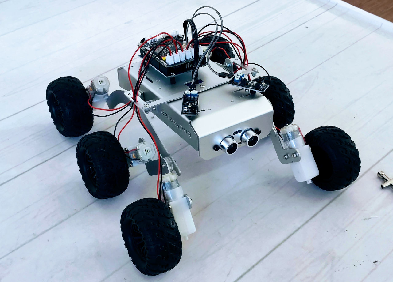 Space Education The Enhanced Galaxyrvr Mars Rover Kit With Light And