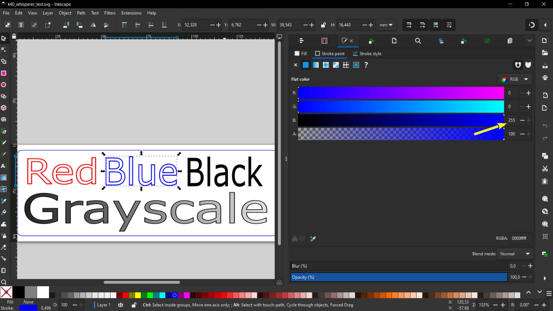 Using Inkscape and K40 Whisperer for Cutting and Engraving with a K40 ...