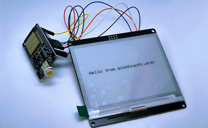 SSD1683 eInk Display with GxEPD and ESP32 (and CrowPanel 4.2″ HMI): basics and configuration ...